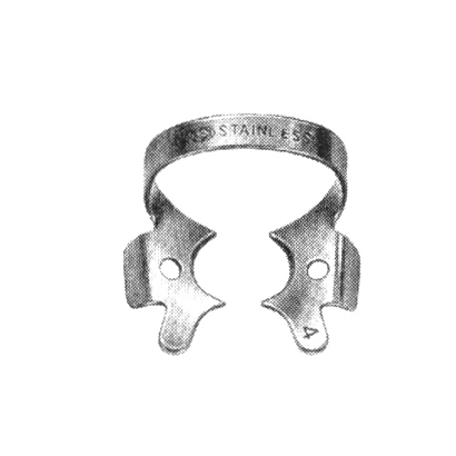 Molar Clamps with Dam-Engaging Projections (Winged – Medilex International